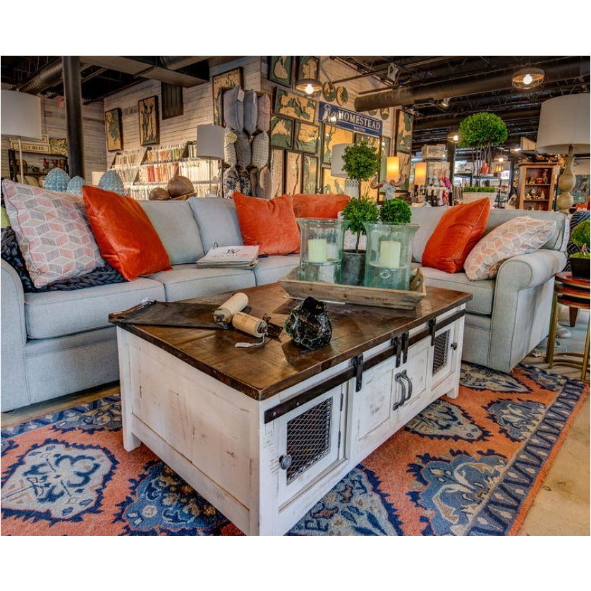 Farmhouse Coffee Table White – Homestead Princeton