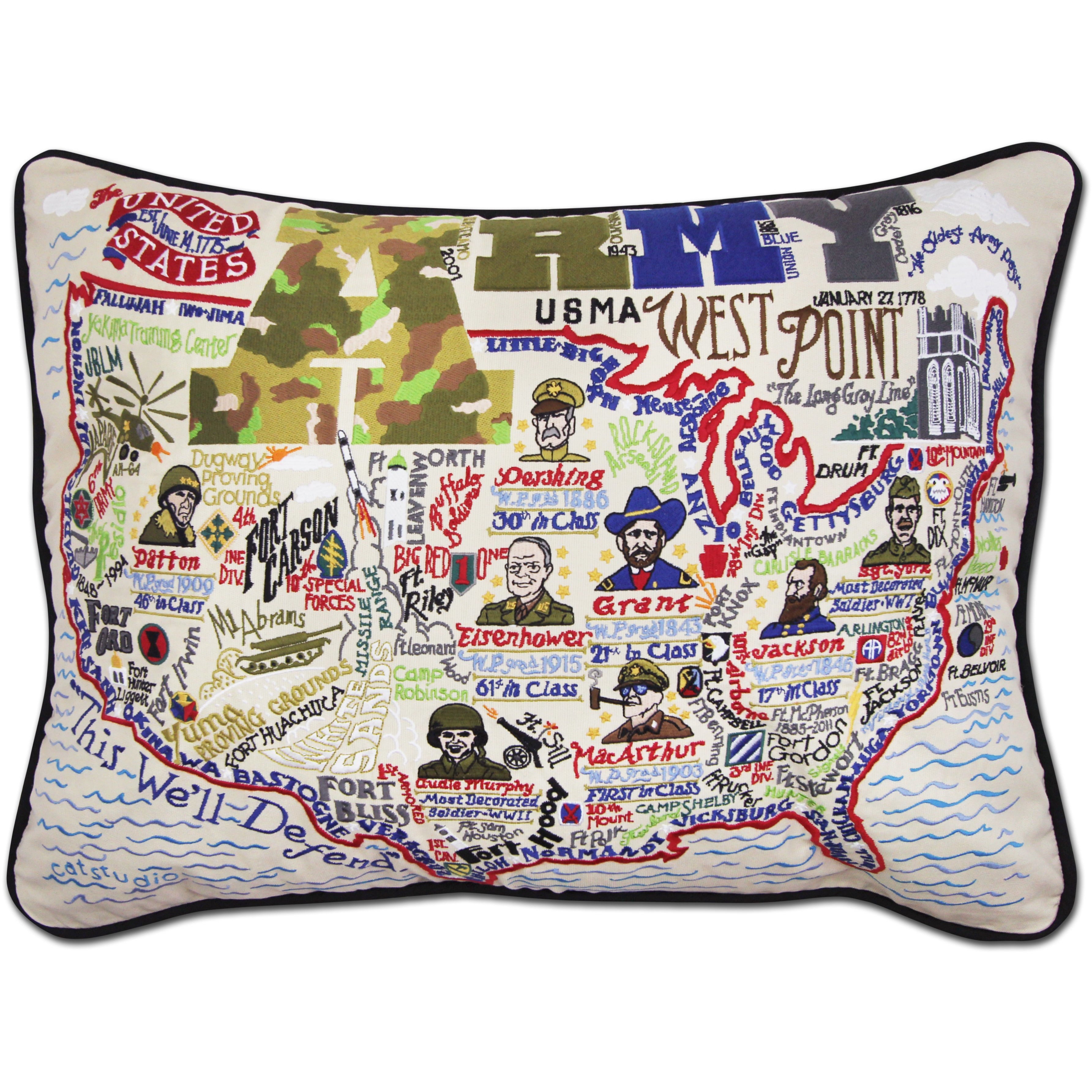 PLW Army Pillow – Homestead Princeton