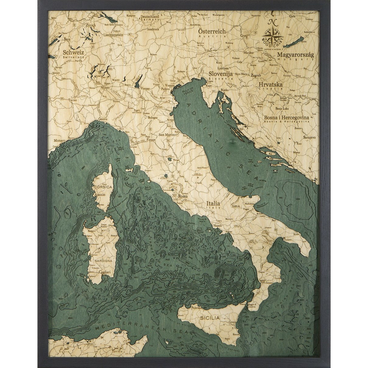 Italy Map – Homestead Princeton