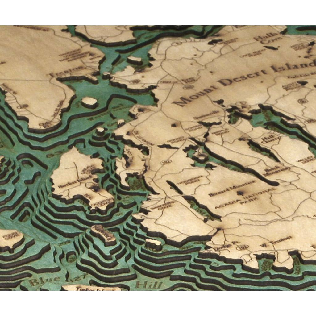 Bar Harbor/Mt. Desert Island Map – Homestead Princeton